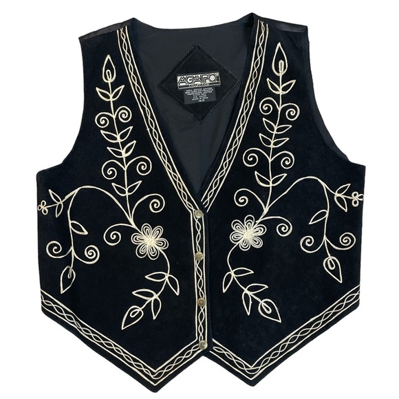 Agapo Collection | Jackets & Coats | Y2k Vintage Agapo Collection Suede ...